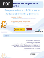 PRÁCTICA 5 SCRATCH Rebotar | PDF | Scratch (lenguaje de programación) | Desarrollo de software