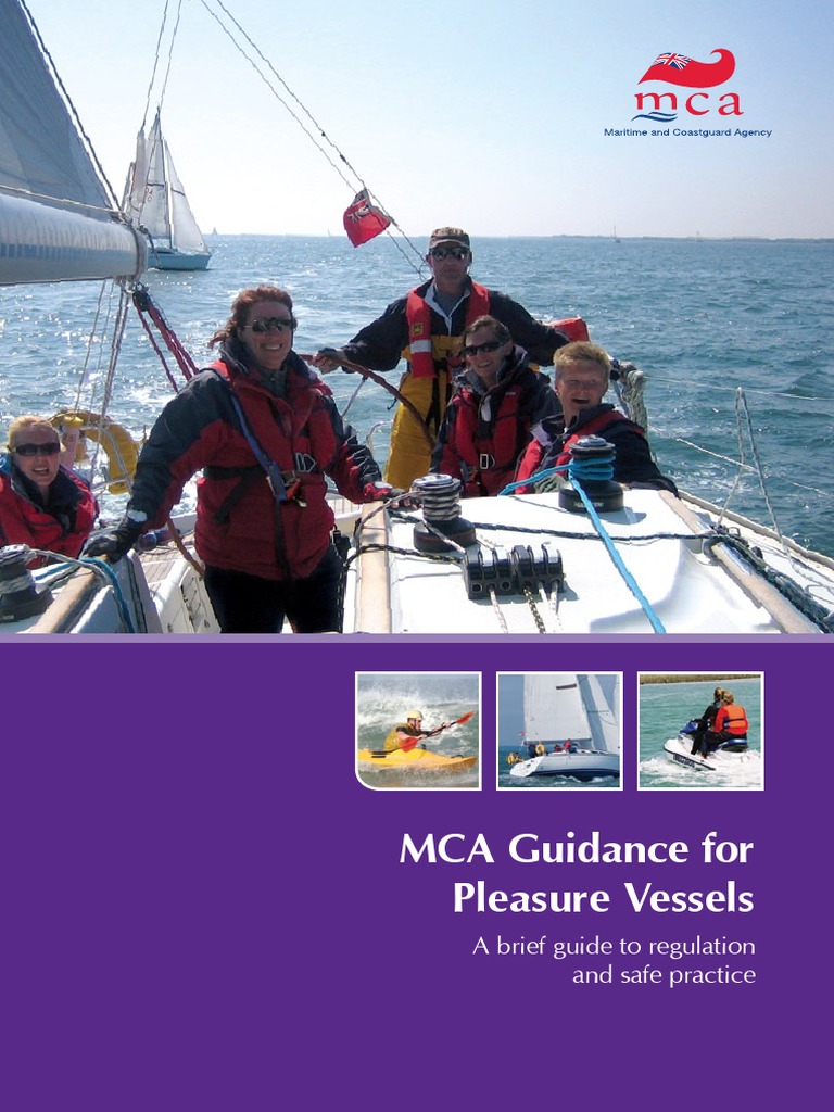 MCA Safety Guidance Pleasure Boat 2010 | PDF | Water Transport | Transport