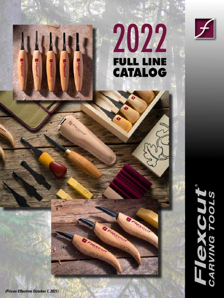 2022 Flexcut Full Line Catalog US Pricing | PDF | Knife | Wood Carving