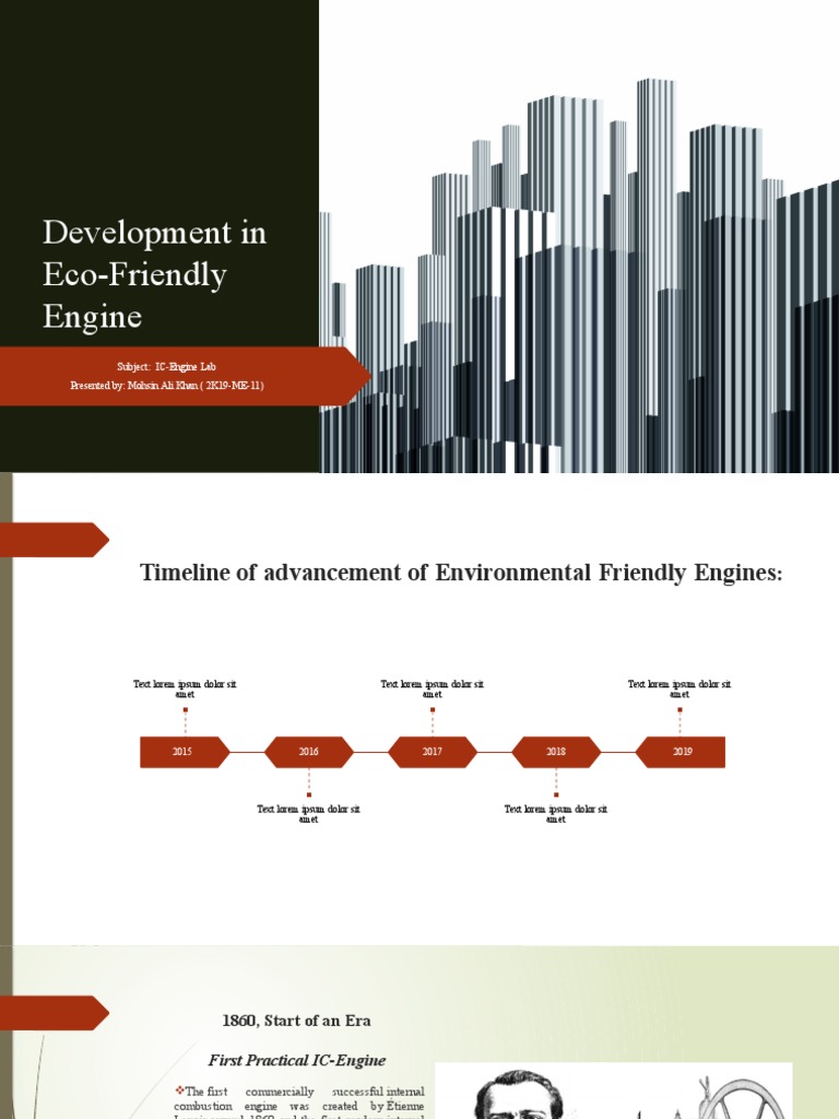 Development in Eco-Friendly Engine | PDF | Engines | Diesel Engine
