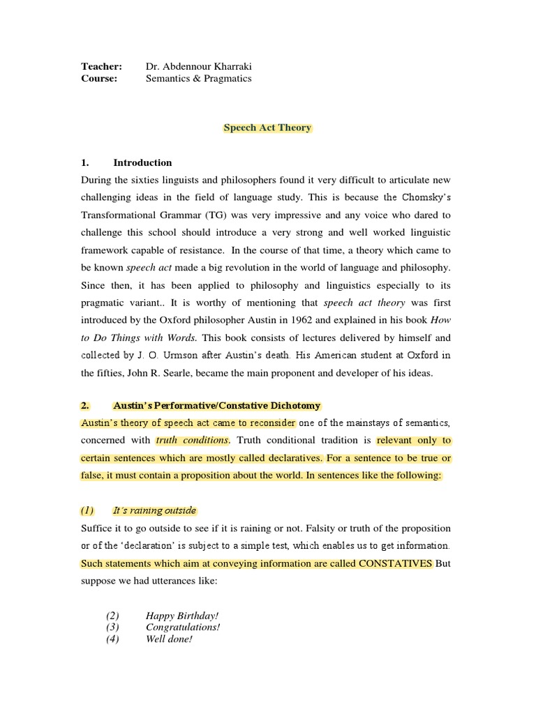 8 Semantics | PDF | Human Communication | Cognition