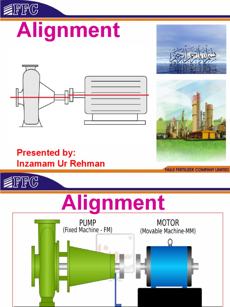 Machinery Alignment Guide | PDF | Bearing (Mechanical) | Equipment
