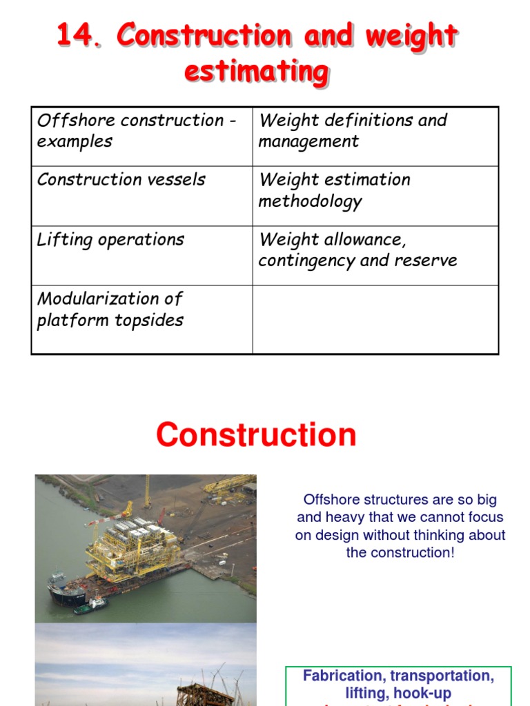 Construction Crane Deck Weight Management | PDF | Crane (Machine)