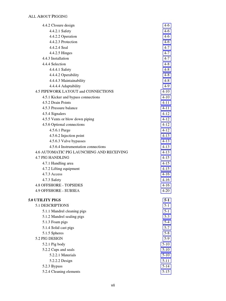 Pipeline Pigging Handbook 8 | PDF | Gases | Gas Technologies
