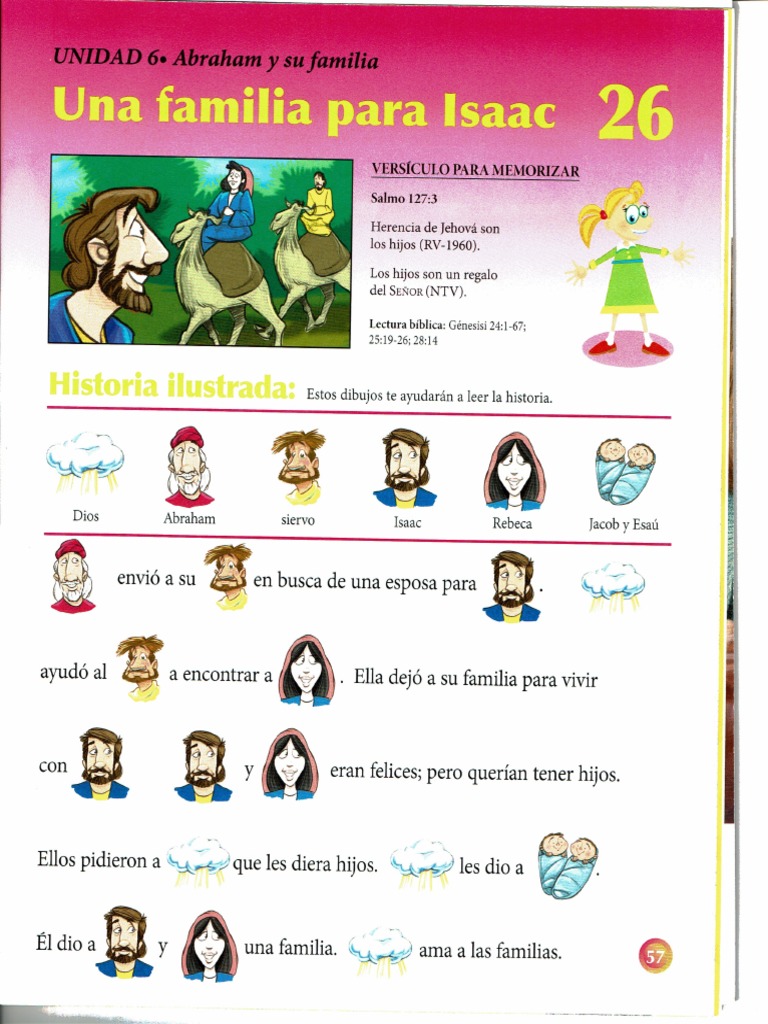 Una Esposa para Isaac (Alumno) | PDF