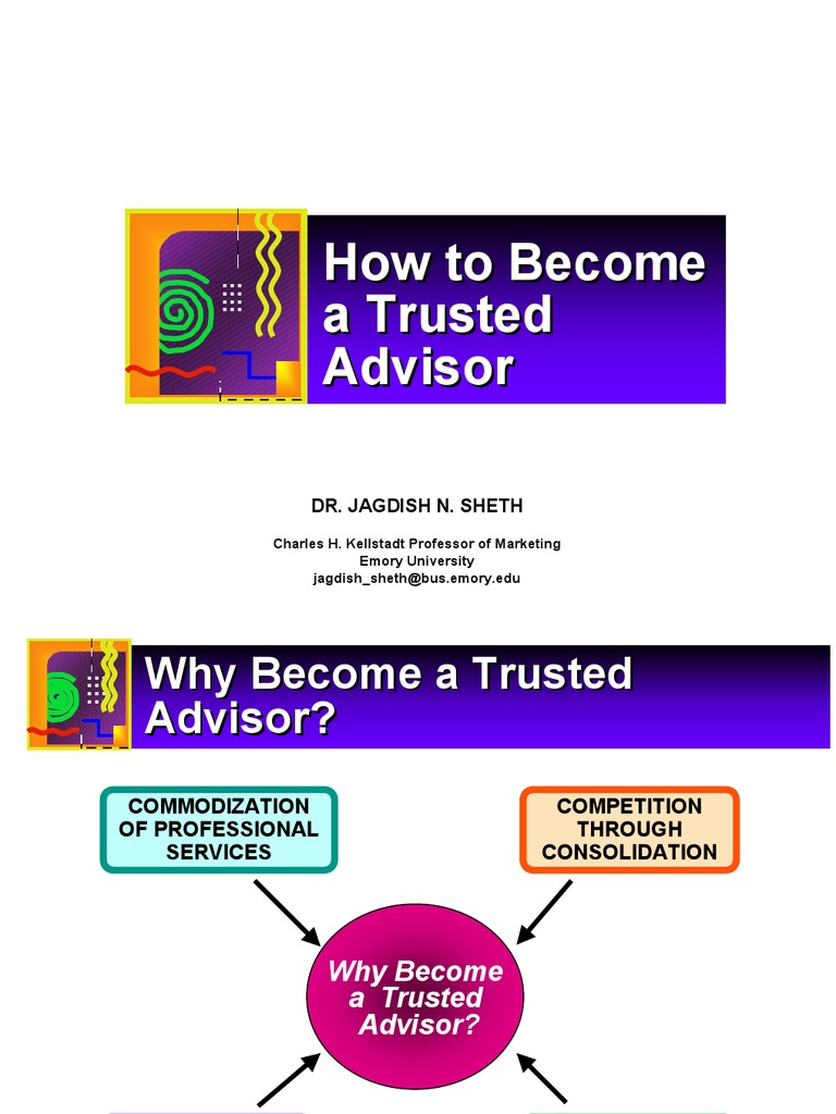 How To Become A Trusted Advisor | PDF | Trust (Emotion) | Expert