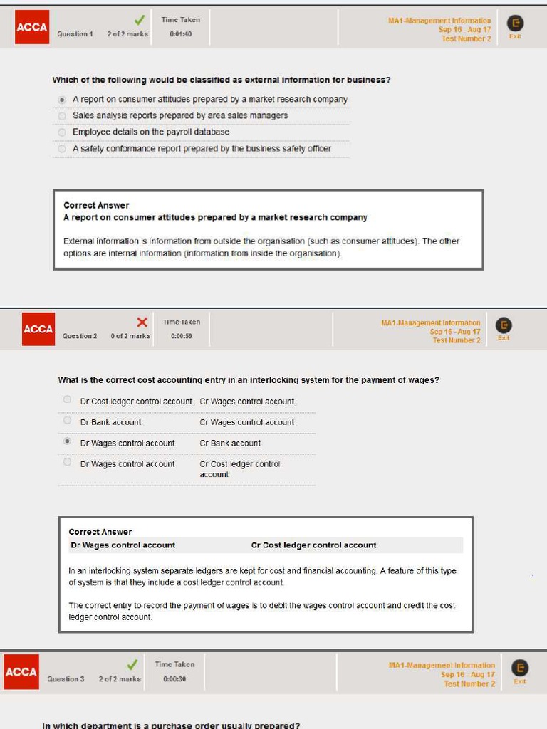 MA1 (Mock 2-Ans) | PDF