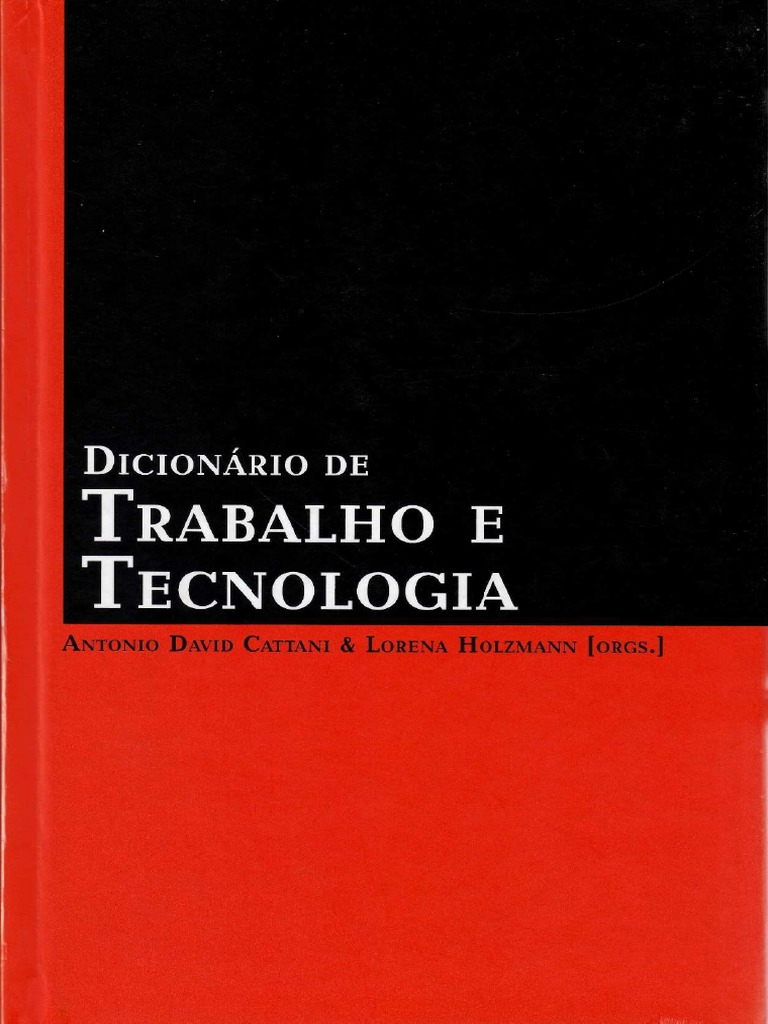 Dicionário Trabalho (Cattani) | PDF