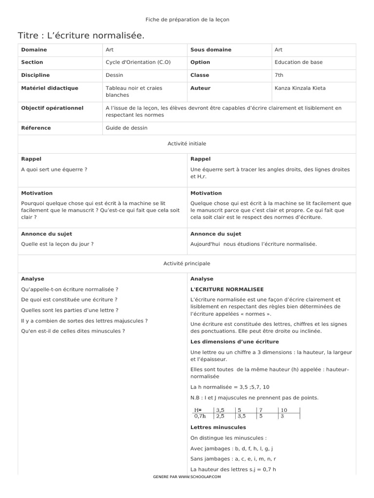 L'écriture normalisée en dessin technique | PDF | Écriture bicamérale ...