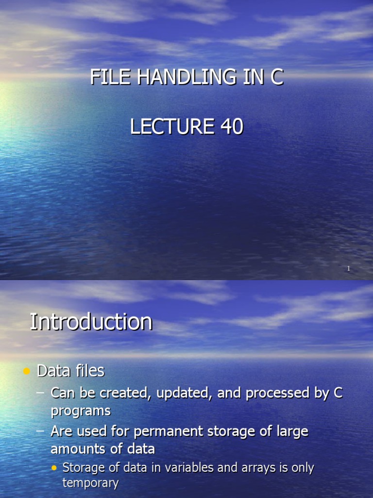 Unit V Pdf Pointer Computer Programming Computer File 