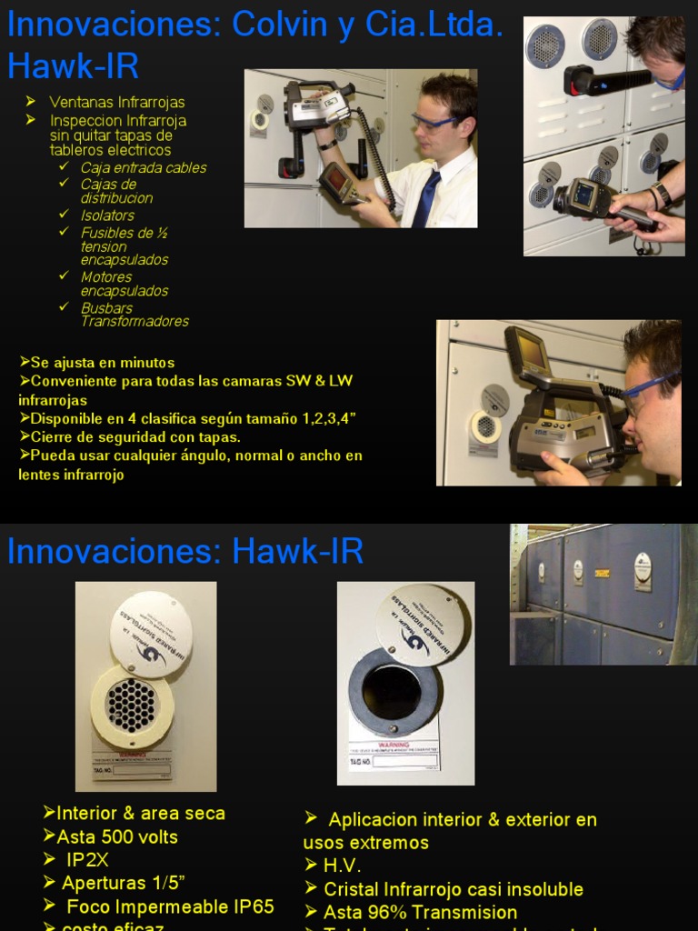 Ventanas Infrarrojas Hawk-IR para Inspección | PDF