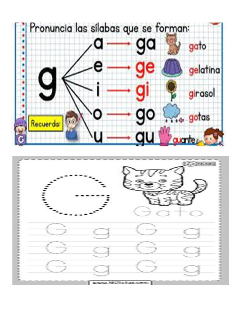 Impresion Letra G | PDF