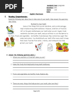 Grade 3 Writing Practice With Picture Composition | PDF