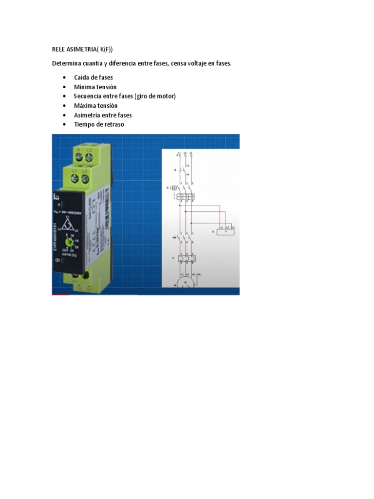 Rele Asimetria | PDF