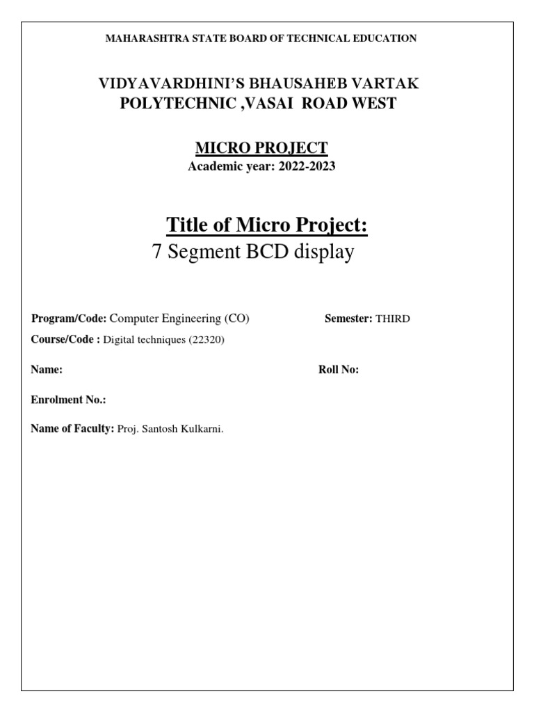 DTE MP | PDF | Binary Coded Decimal | Computer Science