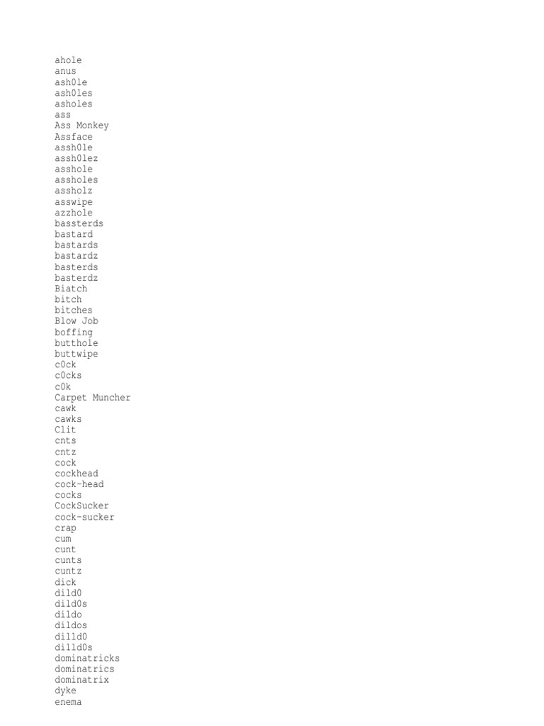 bad-words-pdf