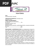 Ficha Técnica Evisect S Arysta (México) | PDF