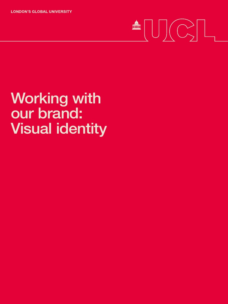 UCL Brand Visual Identity Guide | PDF | Icon (Computing) | Logos