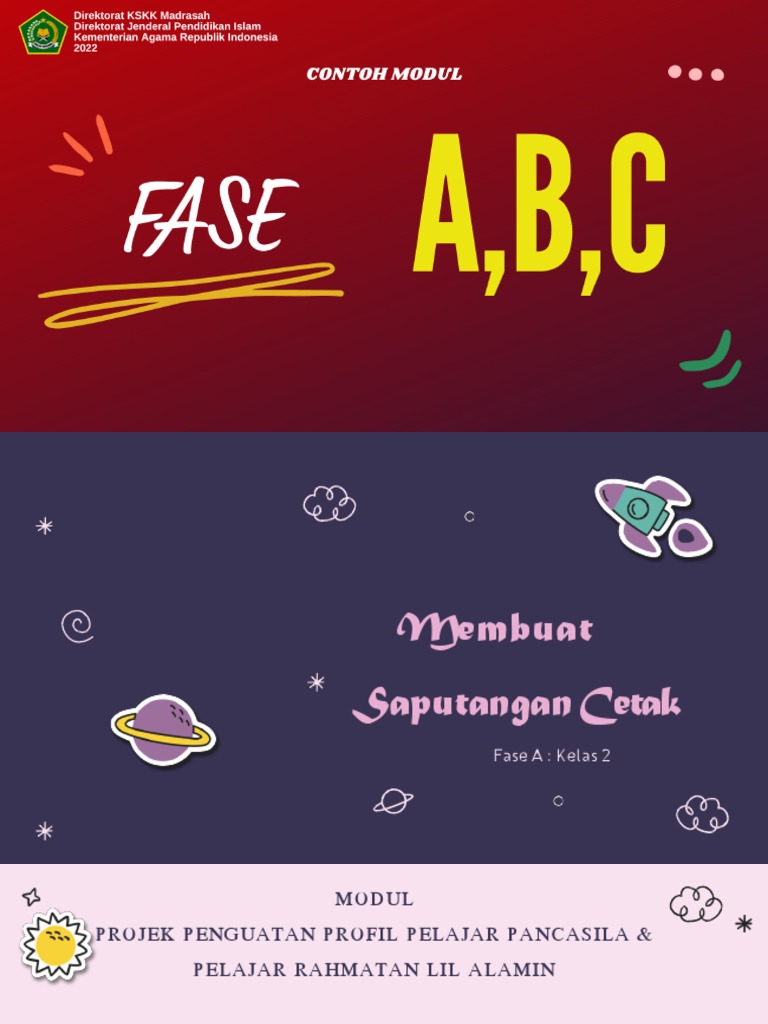 Contoh Modul P5PPRA Fase ABC Ok Kirim Rev | PDF | Karier & Perkembangan