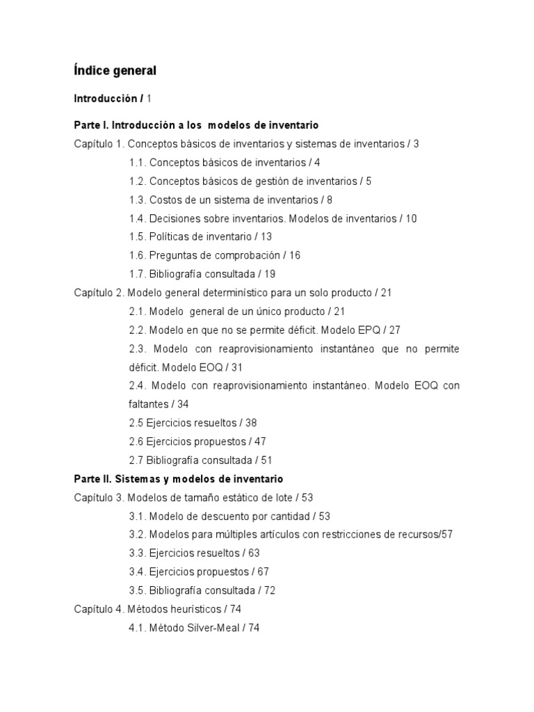 Manual de Gestión de Inventarios | PDF | Inventario | Lean Manufacturing