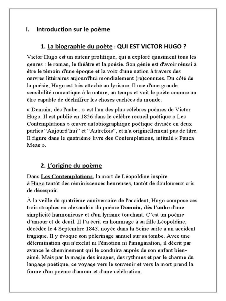 Victor Hugo | PDF | Poésie