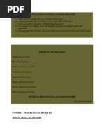 Us Army Special Forces Caching Techniques | PDF