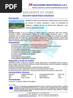 Solvente dieléctrico SS-25 Plus | PDF | Solvente | Materiales