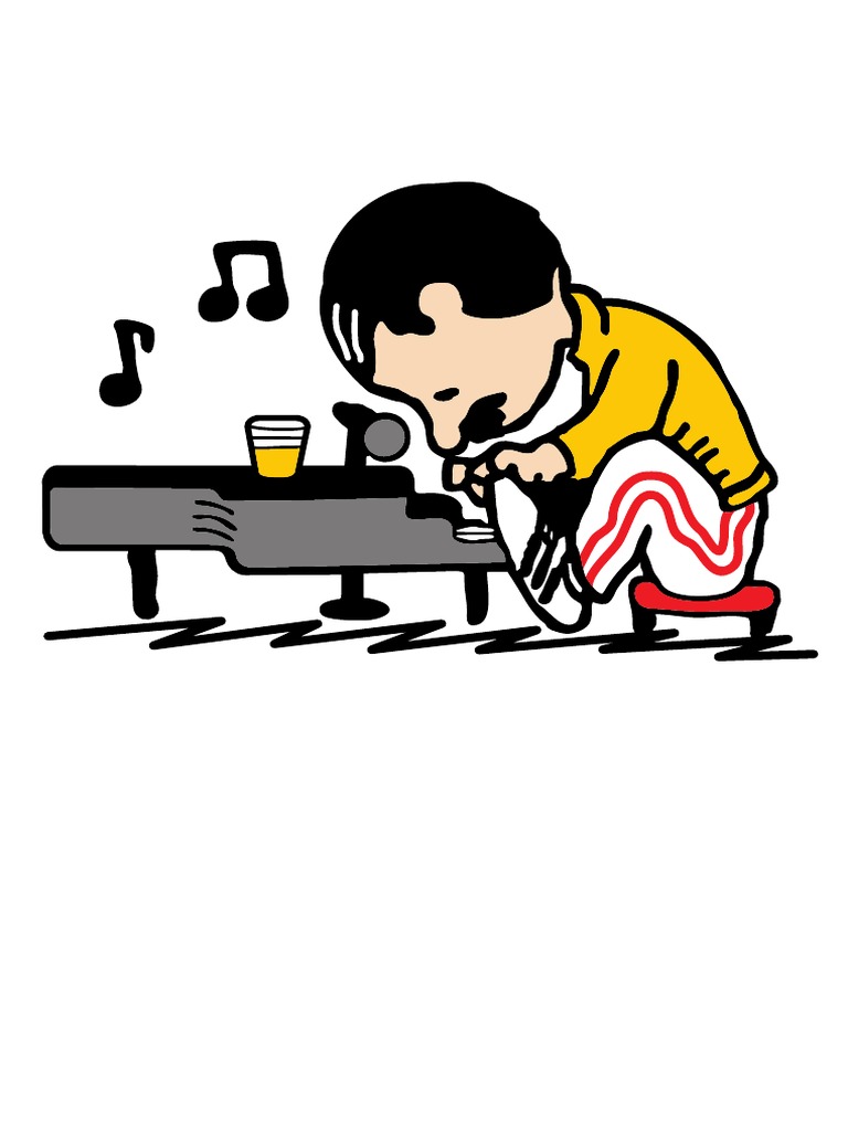 Freddie Mercury Charlie Brown Piano | PDF