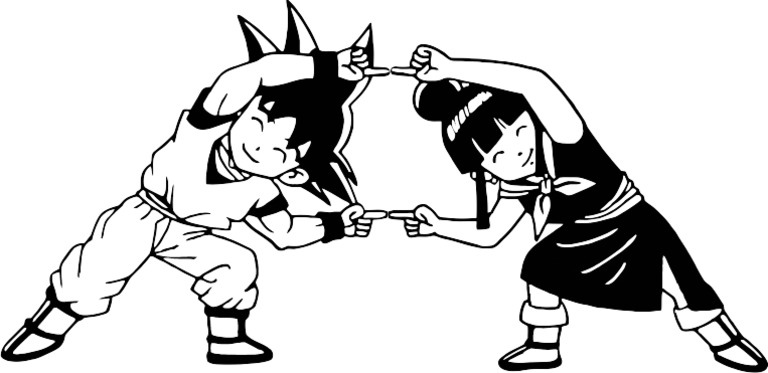 Goku y Milk Fusion para Vinil | PDF