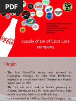 Coca Cola Company Procurement and Supply Chain Management - Edited ...