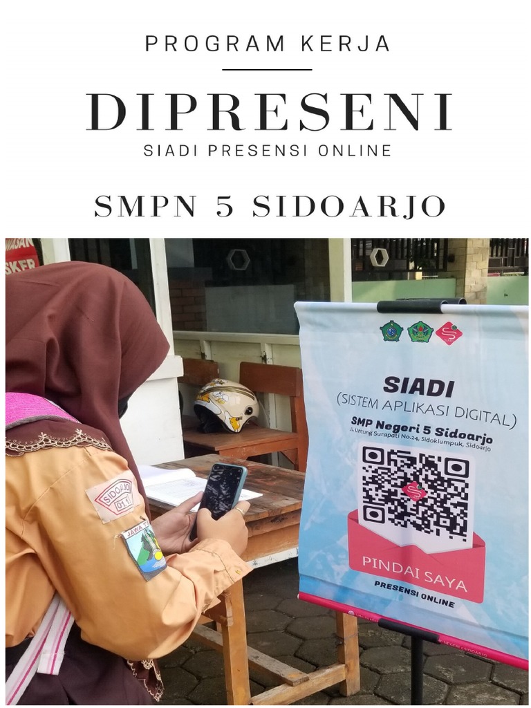 Proposal Program Siadi Presensi Online | PDF | Karier & Perkembangan