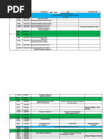 Format Takwim Unit Disiplin & Pengawas 2022 | PDF