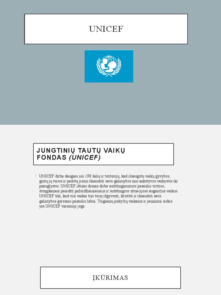 Unicef | PDF