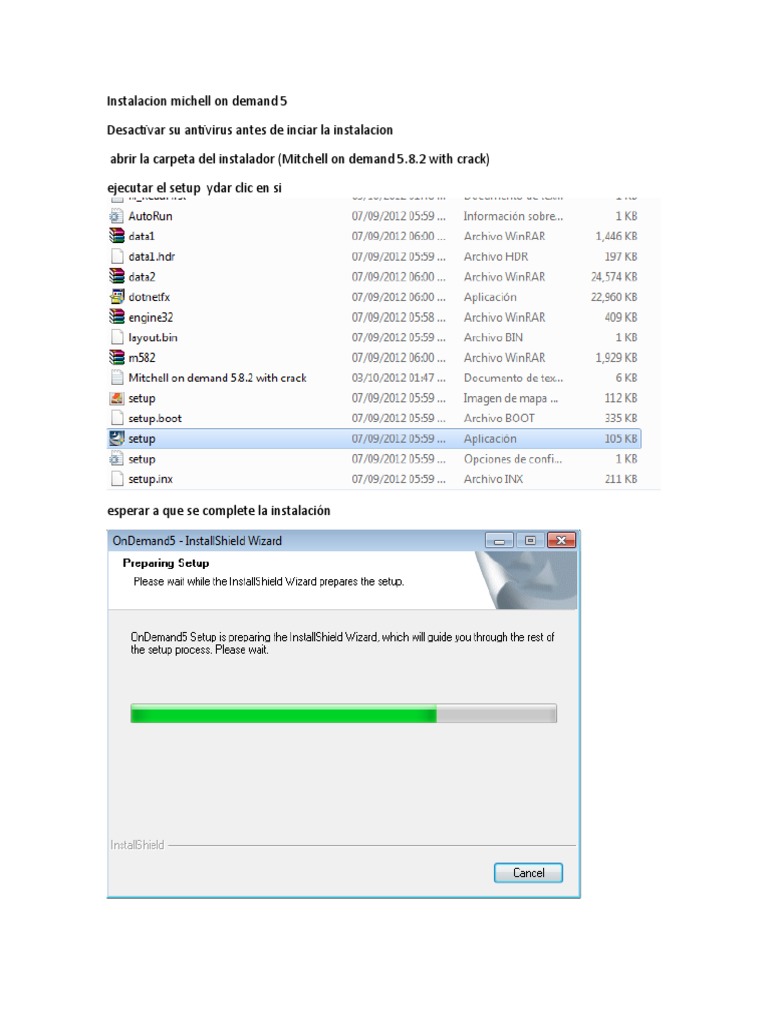 Manual de Instalacion Mitchell | PDF