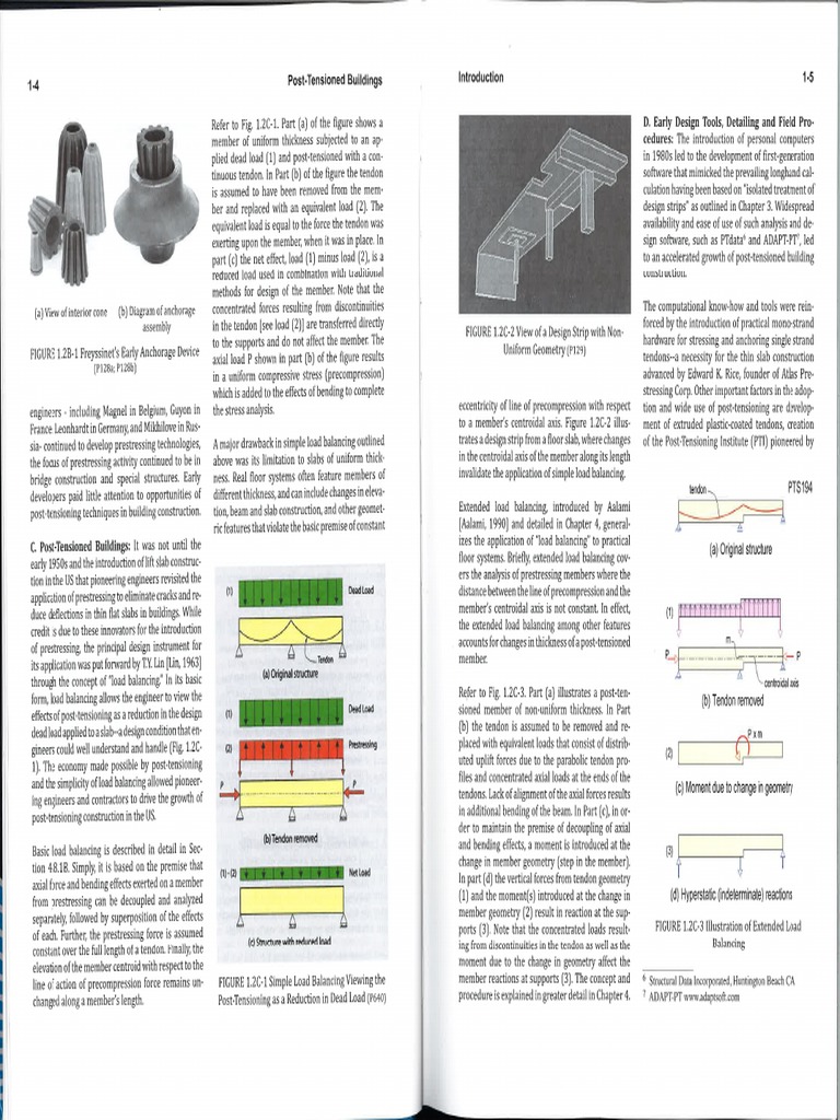 Post-Tensioned Buildings Design and Construction - Bijan Aalami-9 | PDF