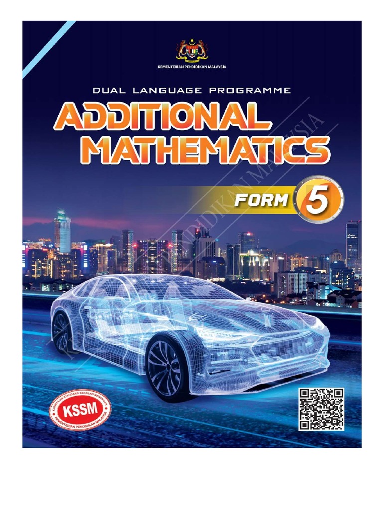Additional Mathematics Form 5 Textbook | PDF
