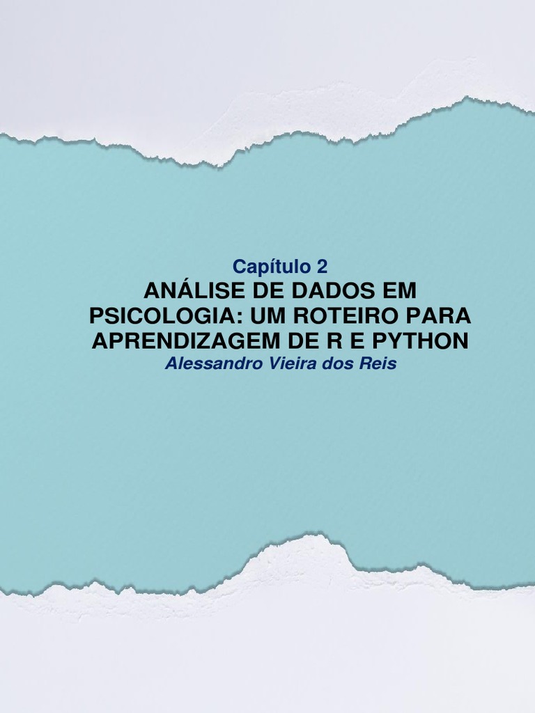 Roteiro de Aprendizagem em Python para Psicologia | PDF | Psicologia ...