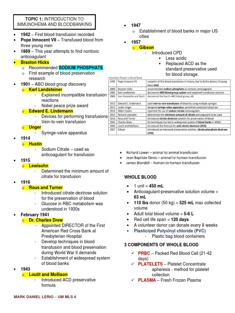 Blood Banking and Immunohematology Essentials | PDF | Blood Transfusion ...