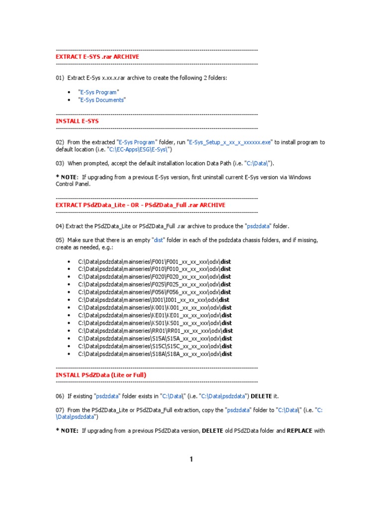 Step-by-Step Instructions for Setting Up E-Sys, E-Sys Launcher Premium, and Connecting to a ...