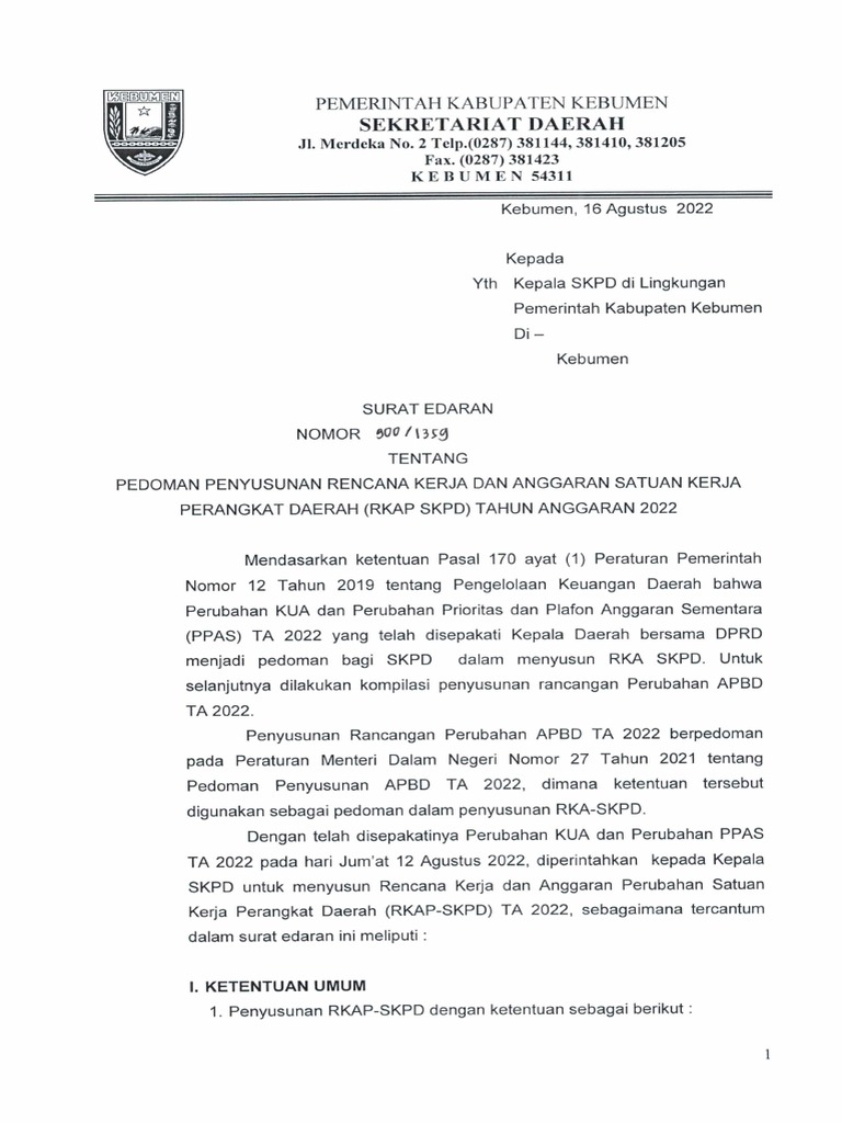 SURAT EDARAN Print | PDF