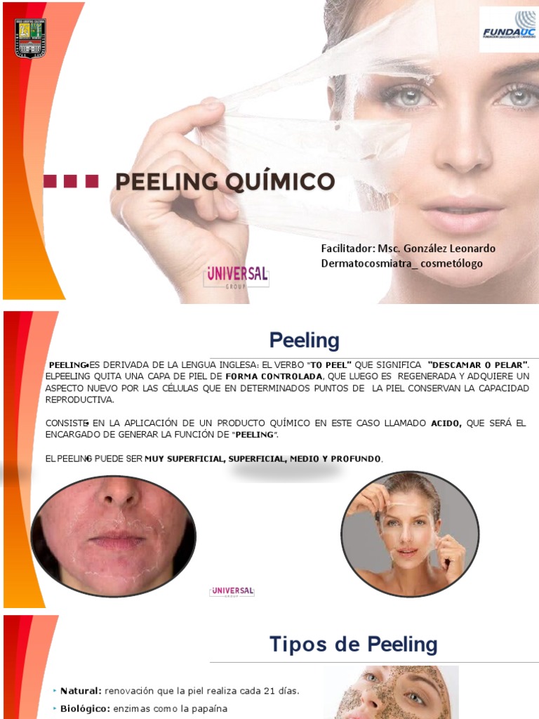 Master Class Técnicas Peeling Químico Leonardo (Autoguardado) 25 | PDF | Piel | Sistema tegumentario