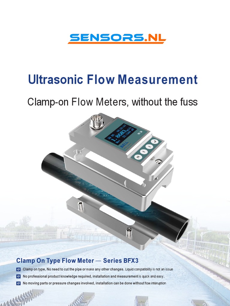 BFX3 Ultrasonic Flowmeter | PDF | Flow Measurement | Pipe (Fluid ...
