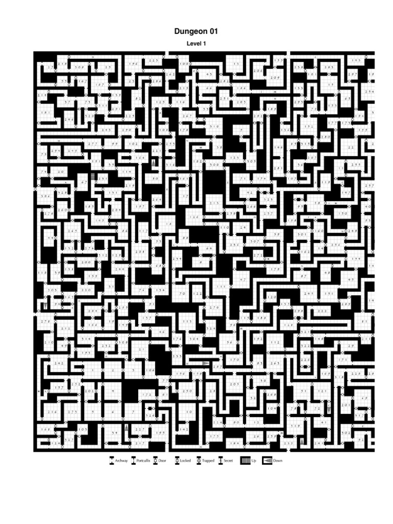 Exploring the Perils of Dungeon Level 1: A Guide to Traps, Monsters and ...