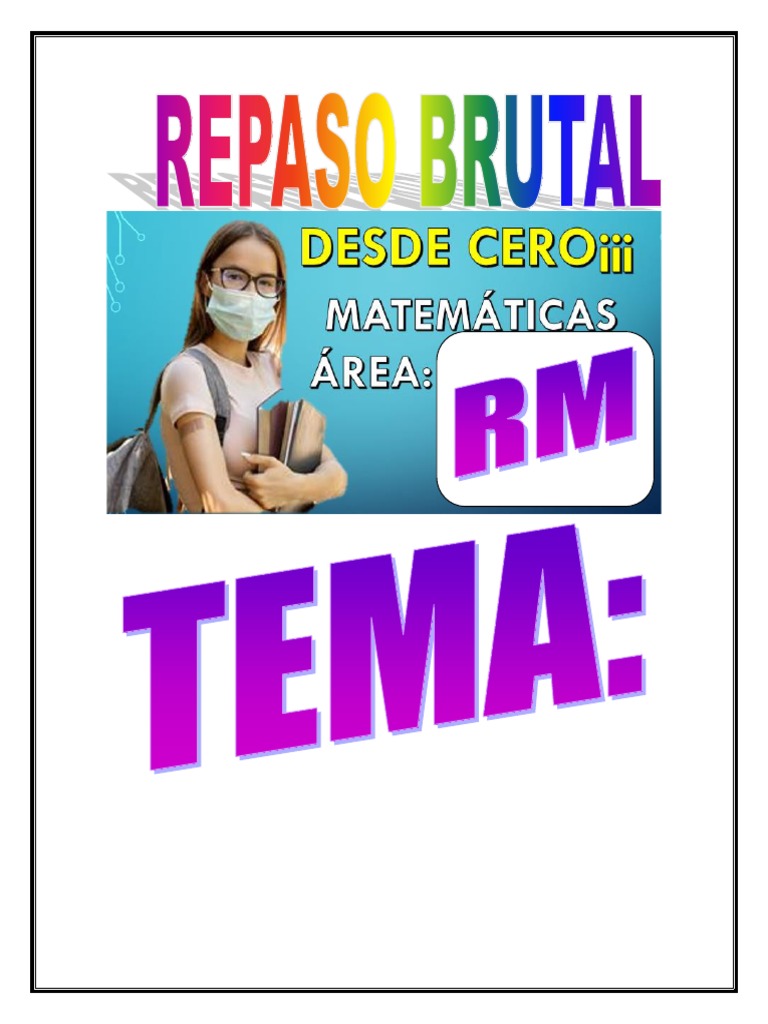 REPASO BRUTAL RM-1 | PDF | Color