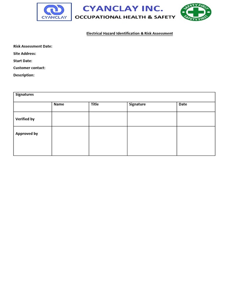 EICR Risk Assessment | Download Free PDF | Risk Assessment | Risk