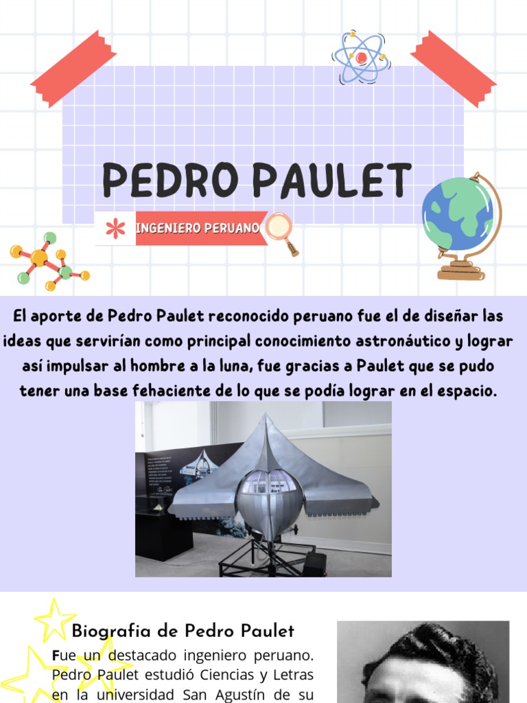 Pedro Paulet Presentacion | PDF
