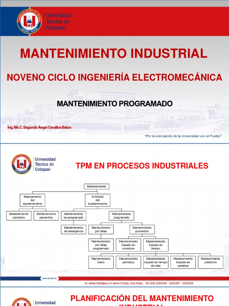 Clase3 MI | PDF | Planificación | Fatiga (material)