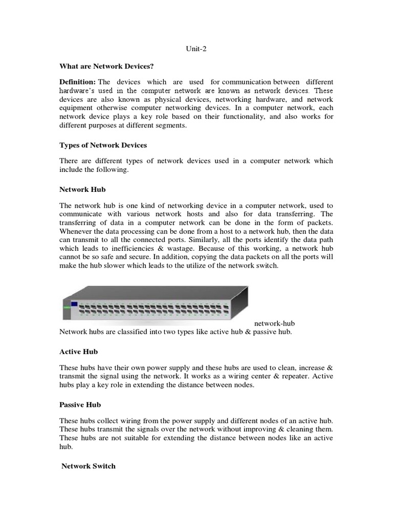 Cn Unit 2 Pdf Computer Network Osi Model