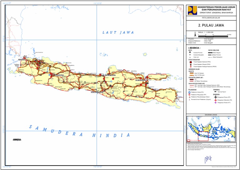 Tol Jawa - Peta Pulau | PDF