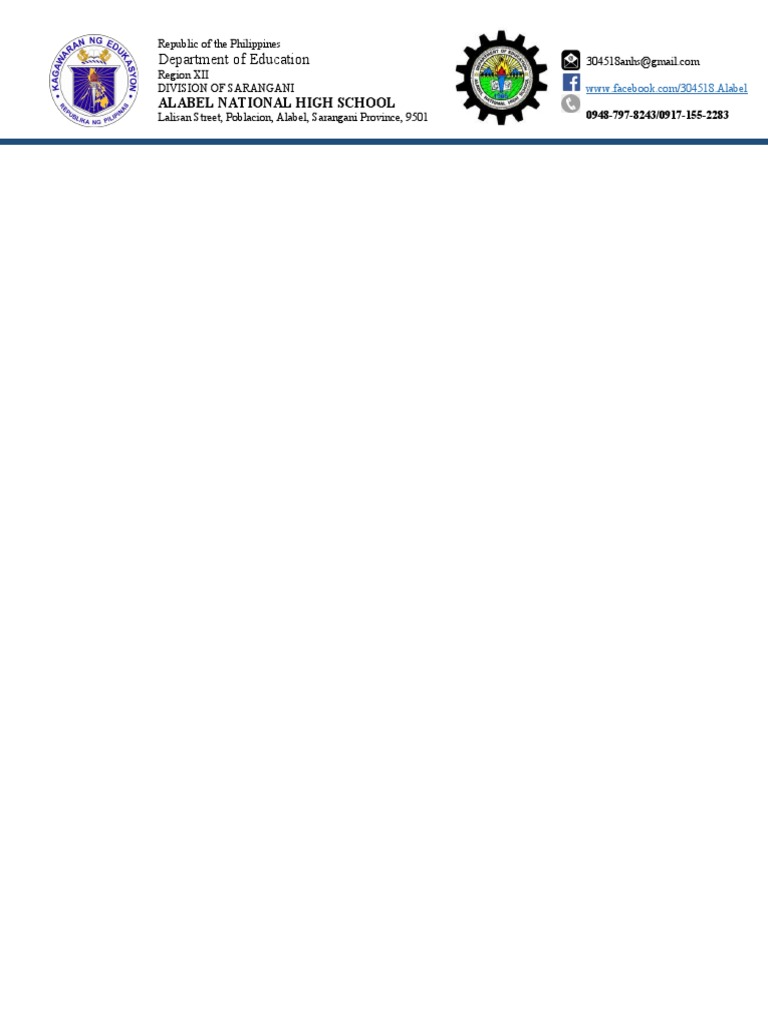 Alabel NHS Official Letter Head | PDF